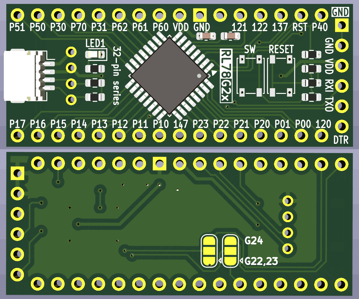 RL78/G22, G23, G24 について調べてみた。: 放課後マイコンクラブ